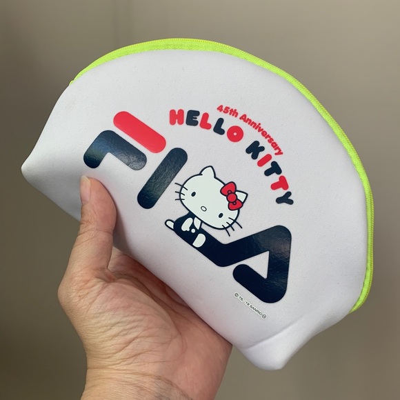 Sanrio | Bags | Hello Kitty X Fila Makeup Pouch Bag | Poshmark
